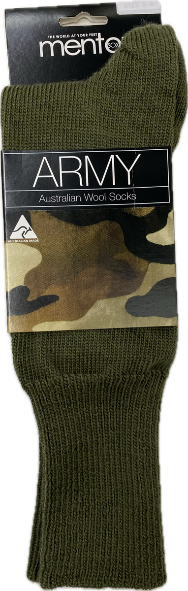 Mentor - Army Australian Wool Socks - Made in Australia – Surplus City