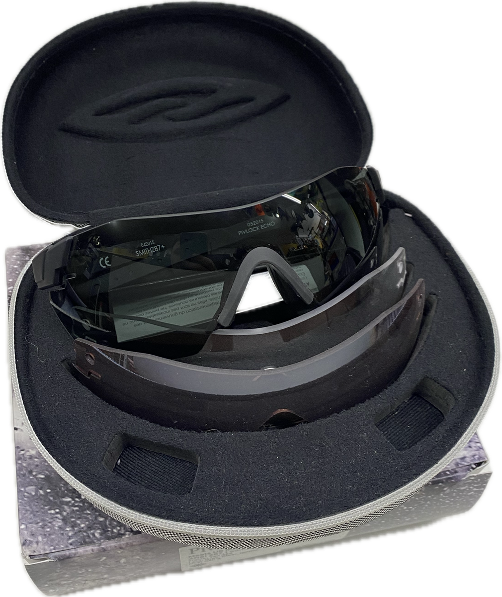 Smith Optics - Pivlock Echo Max Tactical Sunglasses - Black / Clear, G ...