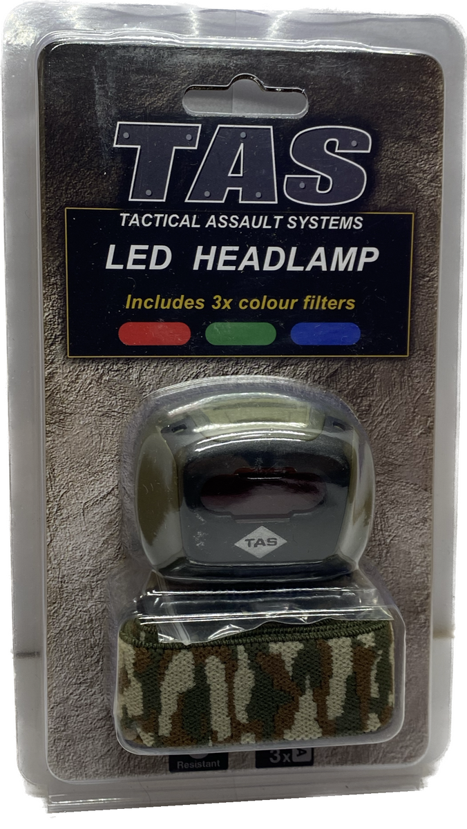 TAS - LED Red Filter Headlamp - 80lm – Surplus City