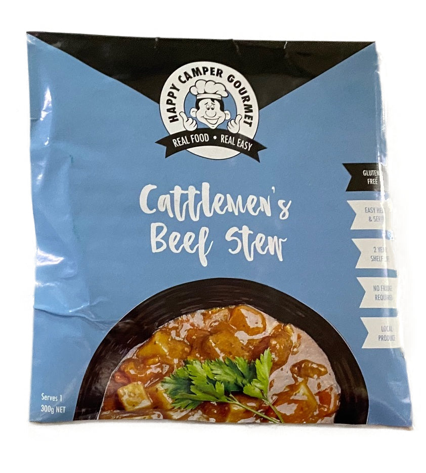 Happy Camper Gourmet - MRE Single Serve Ration Pack - Beef Stew / Chic ...