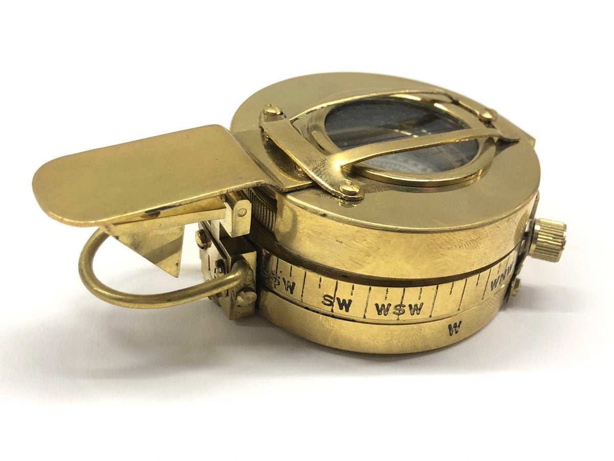 Brass Military Style Lensatic Compass – Surplus City