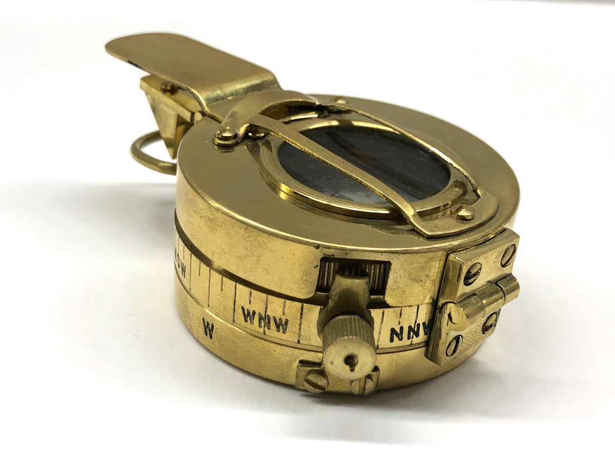 Brass Military Style Lensatic Compass – Surplus City
