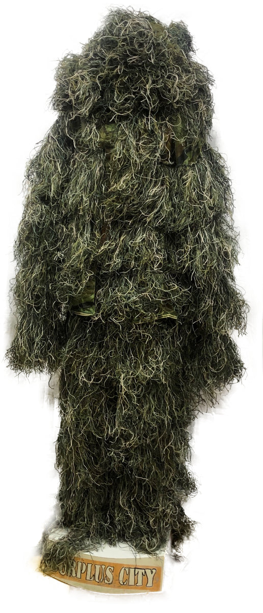 4 Piece Woodland Camouflage Ghillie Suit - Adult / Kids Size – Surplus City